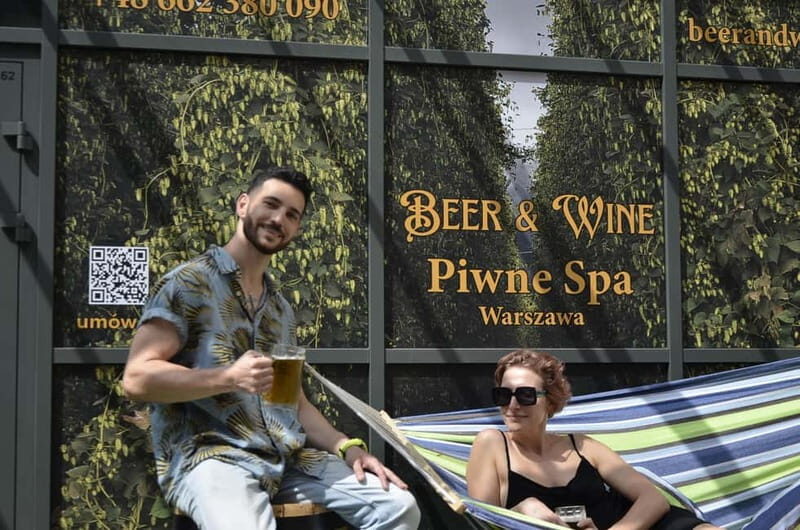Warsaw: Beer Bath Experience (Sauna, Bath & Degustation) - Key Points
