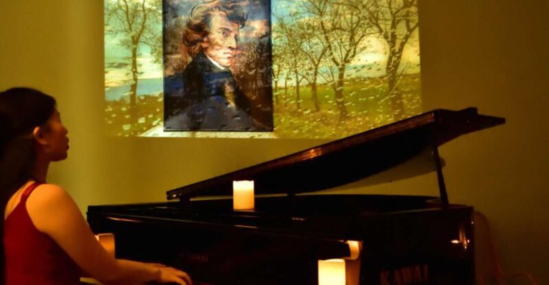 Warsaw Concert: Chopin  Painted by Candlelights with Wine - Intimate Chopin Experience in Warsaw: Painted by Candlelights with Wine