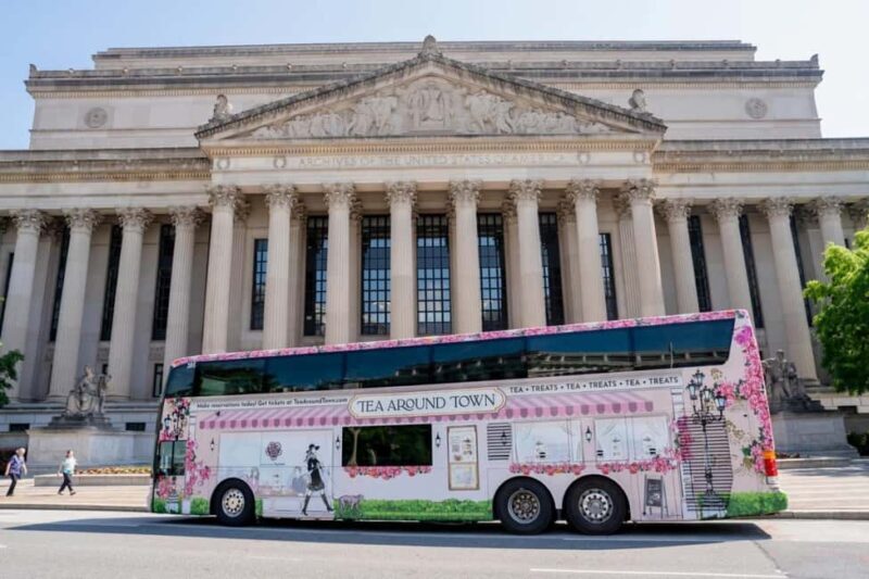 Washington, D.C.: Tea Around Town Bus Tour with Landmarks - Key Points