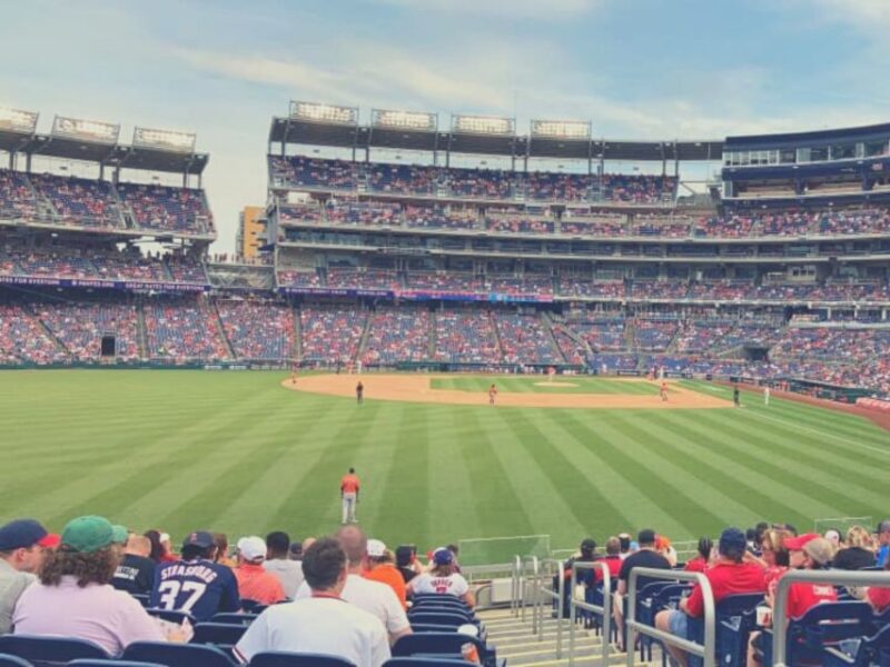 Washington D.C.: Washington Nationals Baseball Game Ticket - The Experience of Watching the Nationals Play