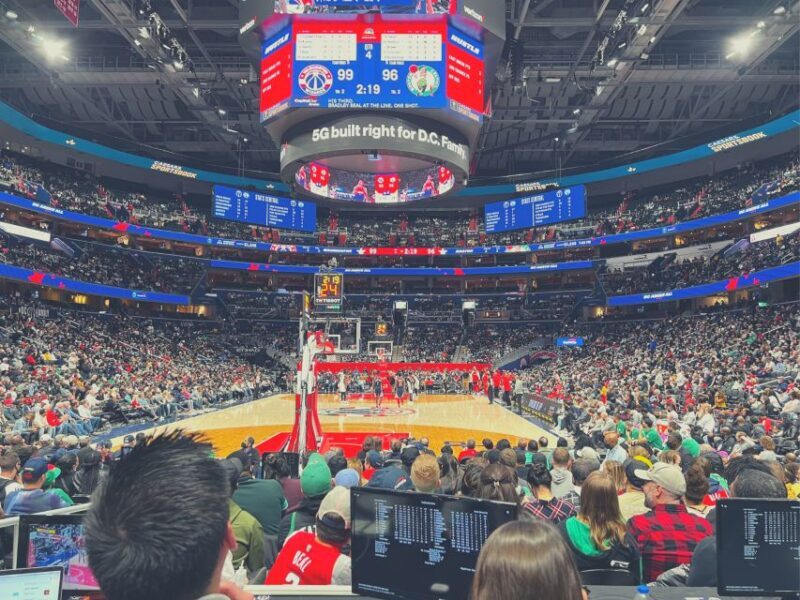 Washington D.C.: Washington Wizards Basketball Game Ticket - The Experience at Capital One Arena