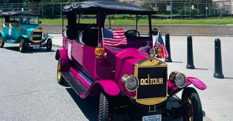 Washington, DC: Day & Night Electric Cart & Vintage Car Tour - In-Depth Look at the Experience