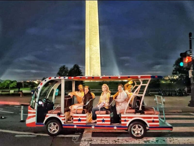 Washington DC: Guided Monuments Tour by E-Cart with Blankets - Key Points