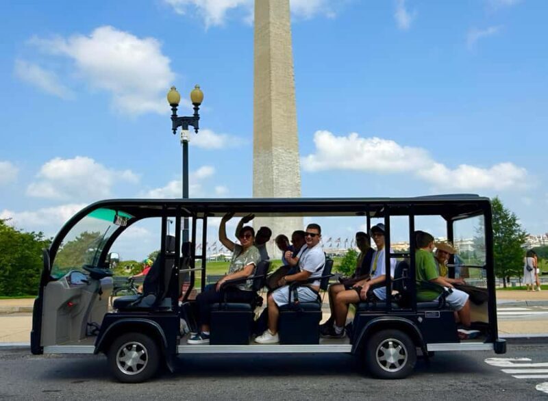 Washington DC: Guided Monuments Tour by E-Cart with Blankets - Authentic Experiences & Authenticity