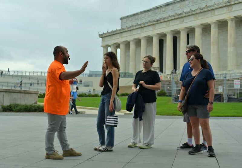Washington DC History&Monuments Open Air Minibus Guided Tour - Key Points