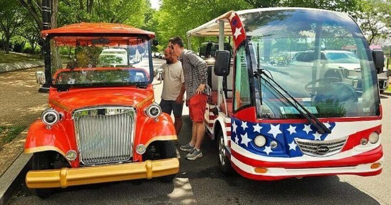 Washington DC Monuments & History Guided Electric Cart Tour - How the Tour Works