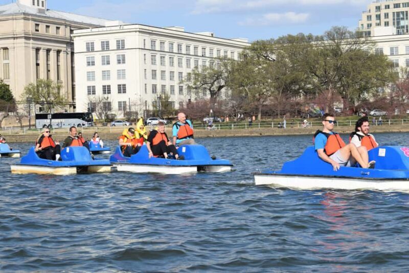 Washington DC: Tidal Basin Pedal Boat Rental - The Sights Around the Tidal Basin