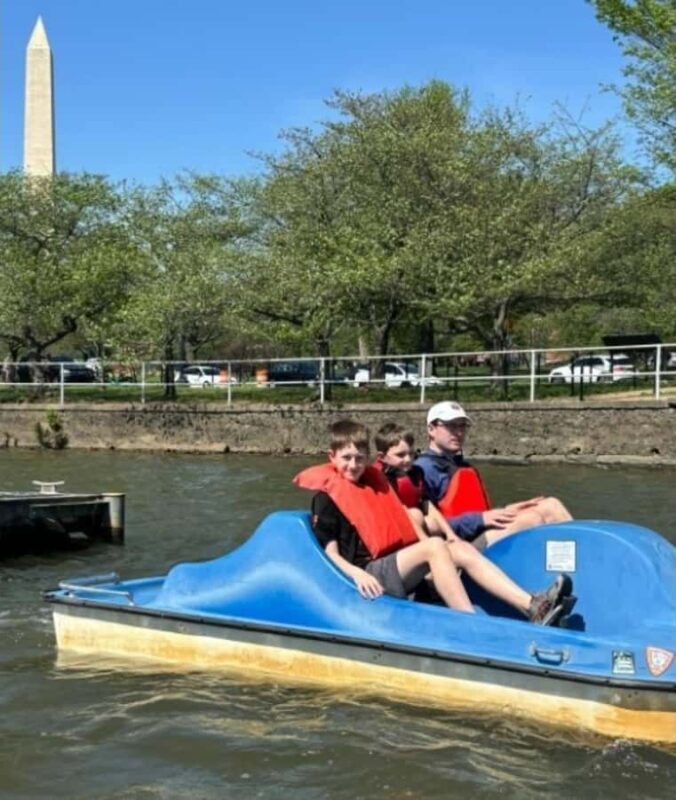 Washington DC: Tidal Basin Pedal Boat Rental - Authentic Experiences and Real-World Feedback