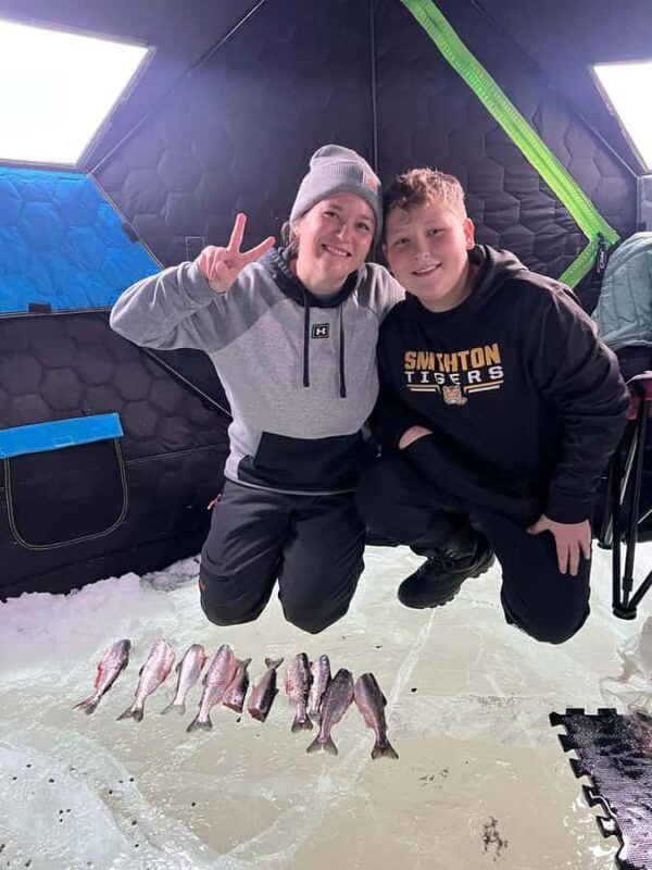 Wasilla Alaska Ice Fishing at Finger Lake State Park - Key Points