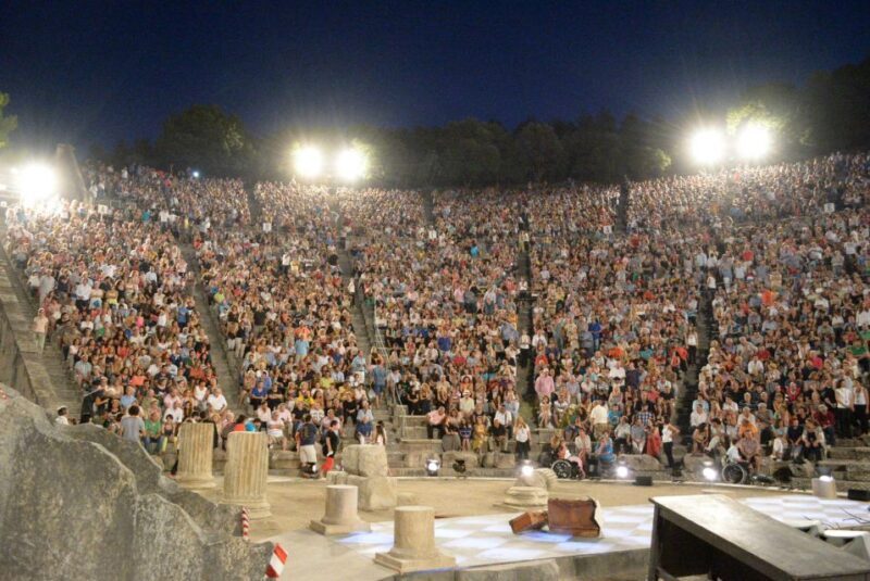 Watch a performance at ancient stage of Epidaurus - Audience feedback and impressions
