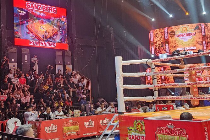 Watch Khmer Kickboxing with Free Beers by Ringside Seats - Detailed Breakdown of the Itinerary