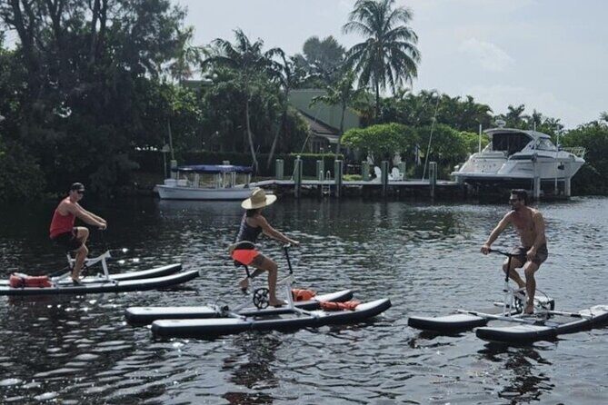 Water Bike Rental  Explore Island City Fort Lauderdale Waterways - What Is This Water Bike Experience All About?