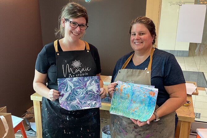 Water Marbling Workshop in Voorhees, NJ - Final Thoughts