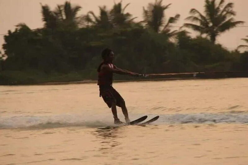 Water Skiing in Mirissa - The Support and Safety Measures