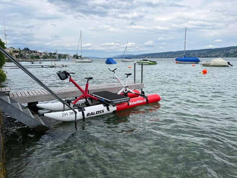 Waterbike on Lake Zurich - What to Expect During the Ride