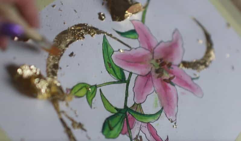 Watercolor Painting with gold leaf workshop - What Makes This Experience Special?