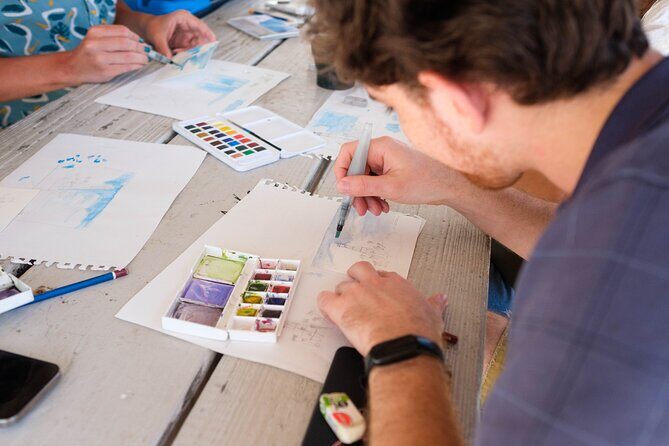 Watercolor Postcard Painting with a Local Artist - Practical Details & Tips