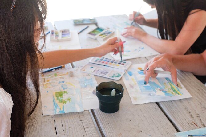 Watercolor Postcard Painting with a Local Artist - Who Will Love This Tour?