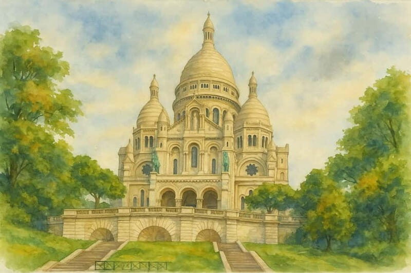 Watercolor Workshop in Montmartre - Key Points