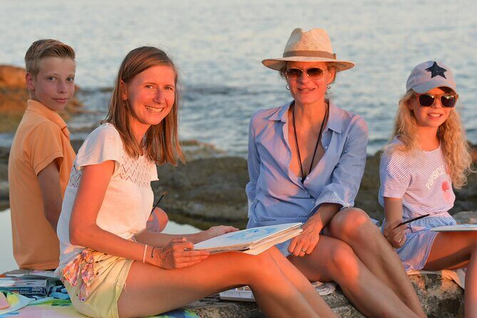 Watercolor workshops on the beach - Introduction
