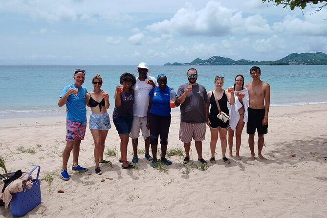 Waterfall and Beach Safari in Santa Lucia - An Overview of the Experience