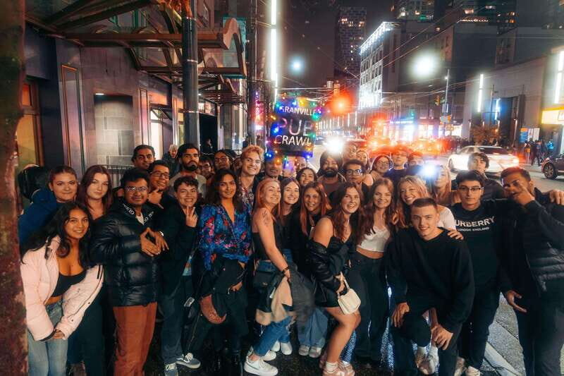 West Coast Party Crawl - Route A - Exploring Vancouver’s Nightlife with the West Coast Party Crawl – Route A
