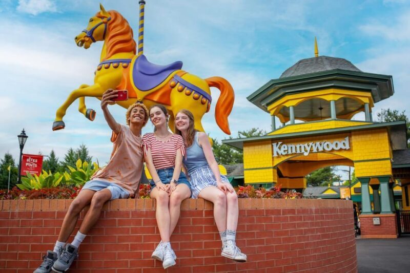 West Mifflin, PA: Kennywood Park Entry Ticket - Seasonal and Regional Charm