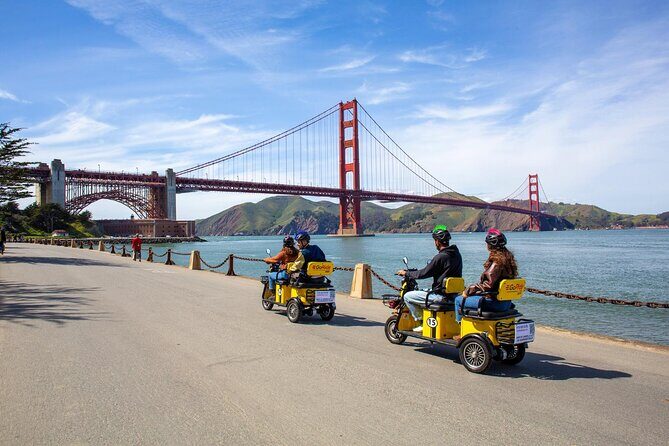 Wharf to Golden Gate Bridge - GoRide Electric Scooter Rentals - Discovering San Francisco on Two Wheels (and a Little Pedal Power)