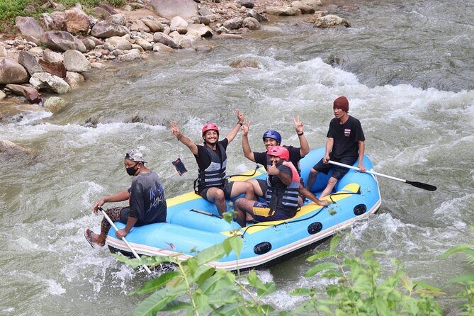 White Water Rafting with Monkey Cave Experience from Phuket - Key Points