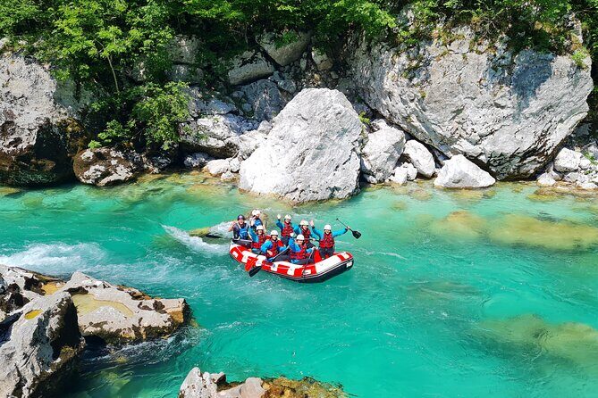 Whitewater Rafting on the Soa River in Bovec, Slovenia - Authentic Scenery and Adventure at Your Doorstep