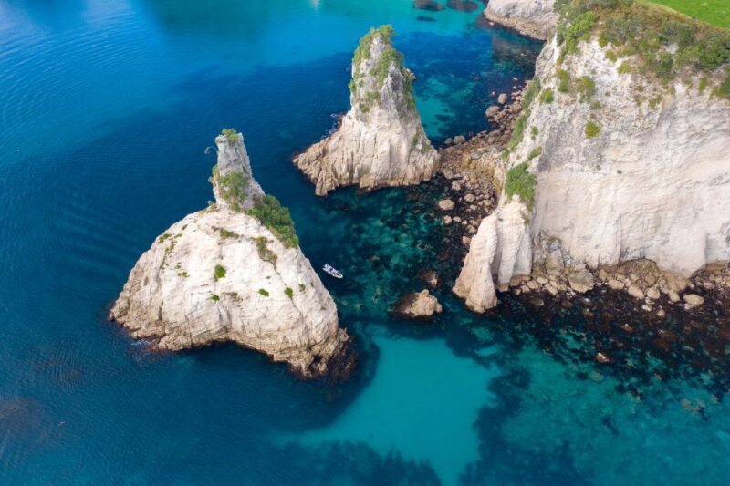 Whitianga: Cathedral Cove Thrilling Boat Tour and Snorkeling - Deep Dive Into the Experience