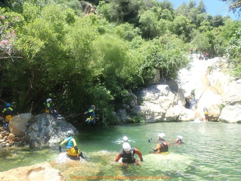 Wild canyoning in Sierra de las Nieves, Málaga - FAQ