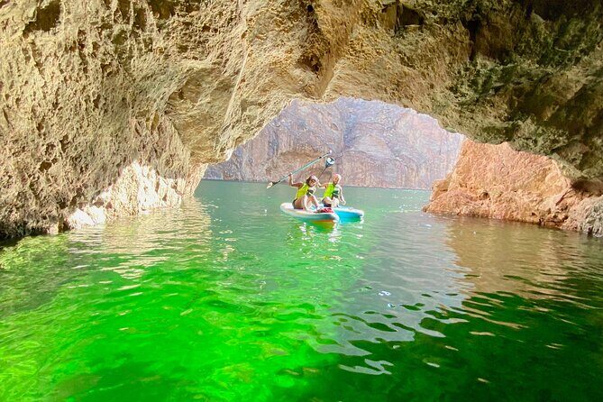 Willow Beach Paddleboard RentalSUP the Colorado River & Caves - The Experience at a Glance