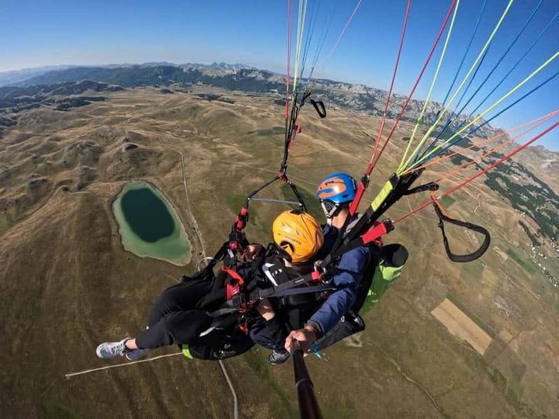 Winch Tandem Paragliding - Durmitor National Park - Key Points