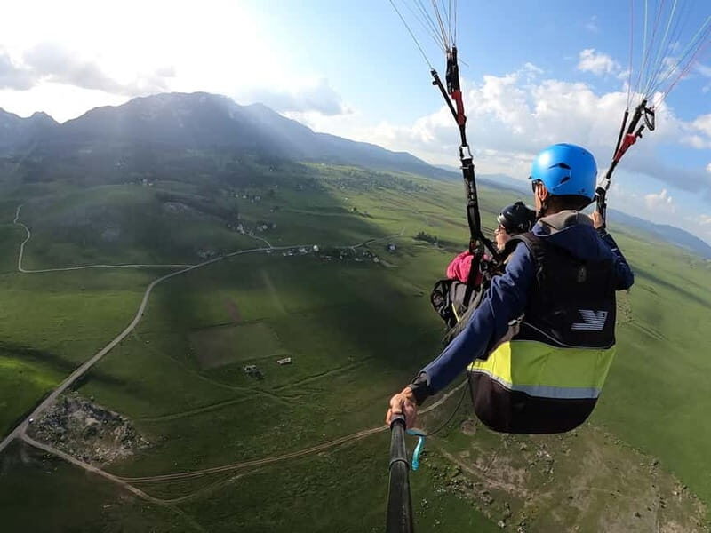 Winch Tandem Paragliding - Durmitor National Park - Safety and Professionalism