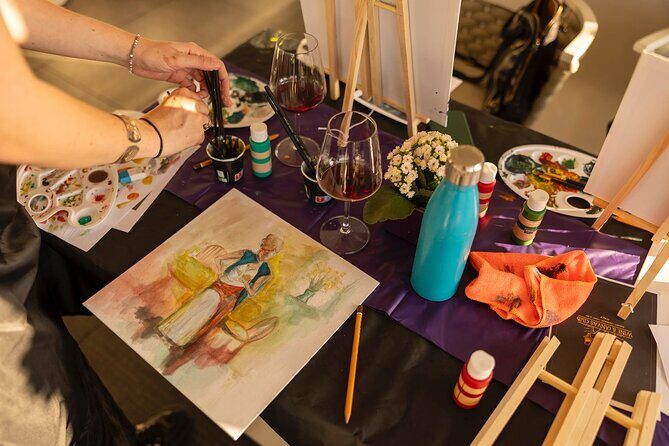 Wine and Canvas Club of Rome - Authentic Experience and Authentic Views