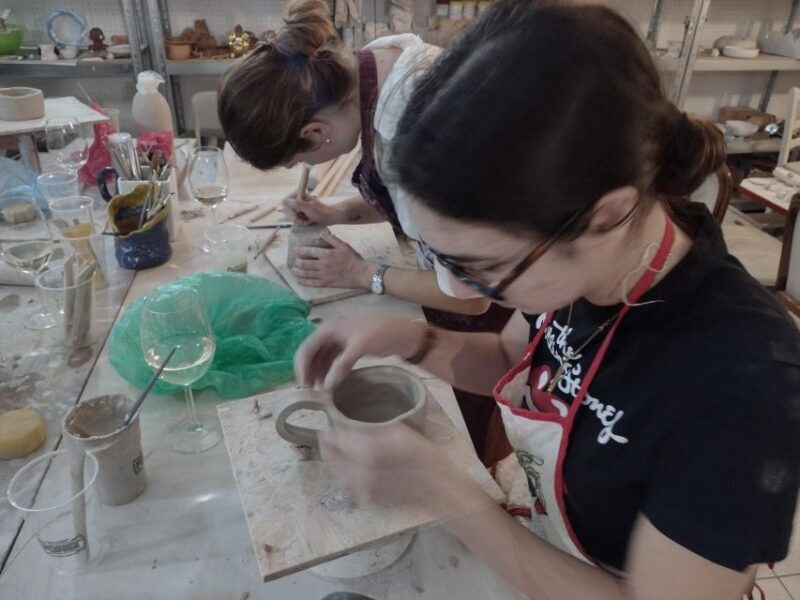 Wine and Pottery Workshop at Smart Lab Verona - The Sum Up