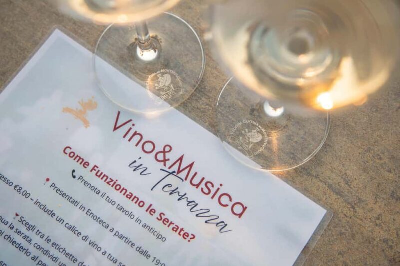 Wine & Music on the Terrace - The Details: What You’re Paying For