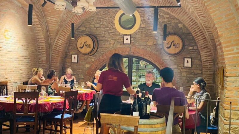 Wine Tasting Experience with Three Types of Tuscan Wine - The Practicalities Matter