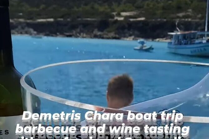 Wine tasting on-board the Demetris Chara BBQboat BlueLagoon tours - The Bottom Line
