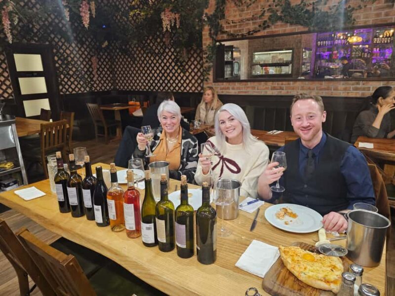 Wine Tasting with Khachapuri at Central Park Cafe NYC - Detailed Breakdown of the Itinerary