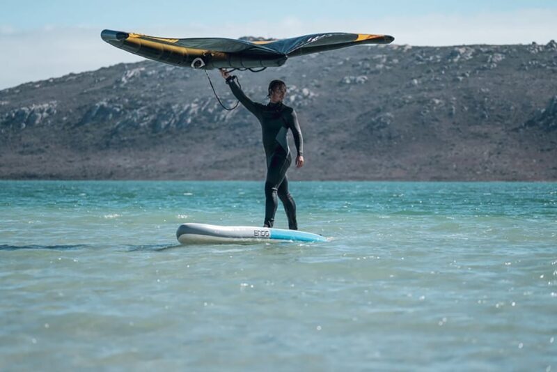 Wingsurf beginner lessons on SUP - Key Points