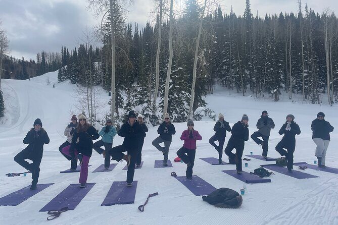 Winter Hike and Snowga Snow Yoga with Epic Views of Park City - Key Points