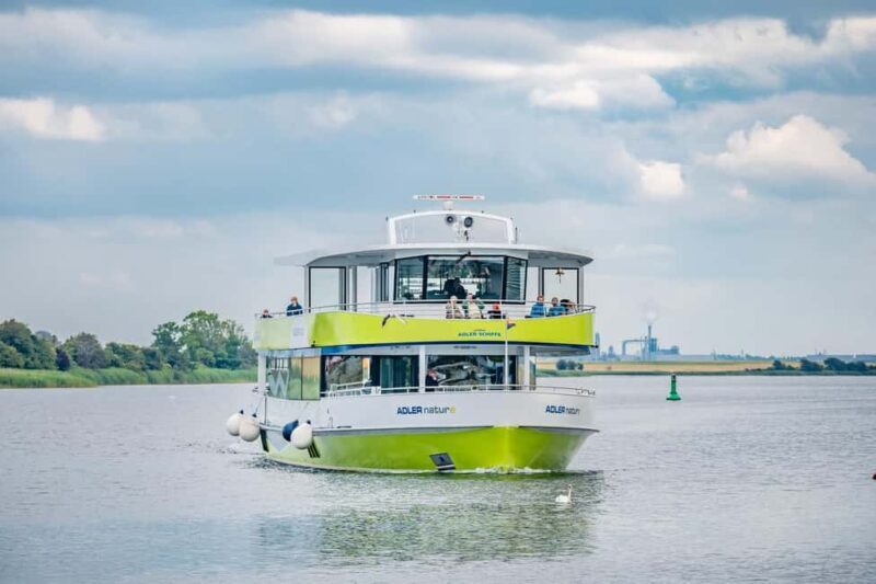 Wismar: Electric Boat Tour past Whale Island with Poel Stop - Key Points
