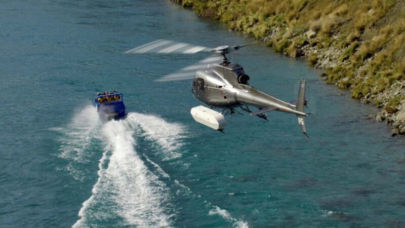 Wnaka: Heli Jet Combo - Helicopter & Jet Boat Adventure - Key Points