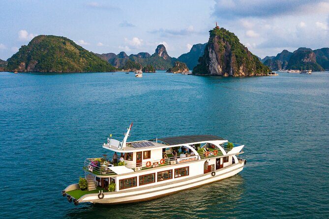 Wonder Bay Cruise Halong Day Boat Tour from Harbor (34 Paxs Max) - Key Points