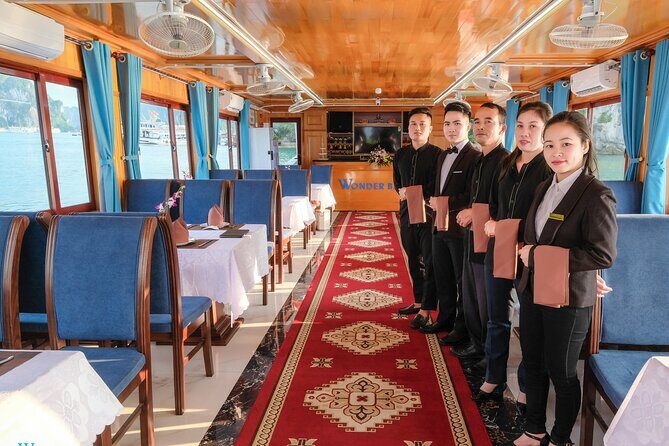 Wonder Bay Cruise Halong Day Boat Tour from Harbor (34 Paxs Max) - The Experience: What You Can Expect