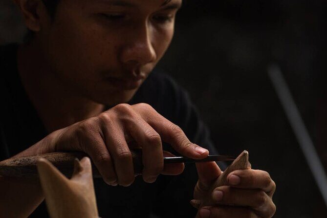 Wood Carving Class with Artisan Family in Mas Village - The Itinerary: Step-by-Step