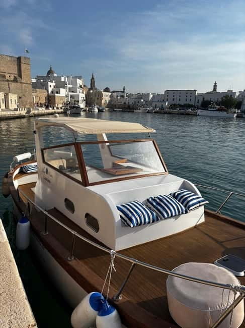 Wooden Gozzo Tour with Aperitif Towards the Beautiful Coast of Polignano - The Comfort and Practical Aspects