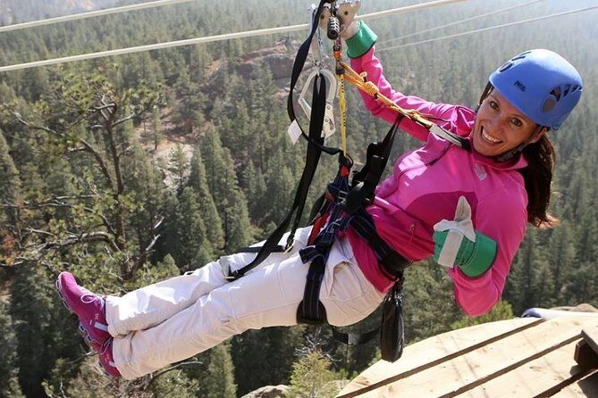 Woods Course Zipline Tour in Seven Falls - The Guides: Why They Make a Difference